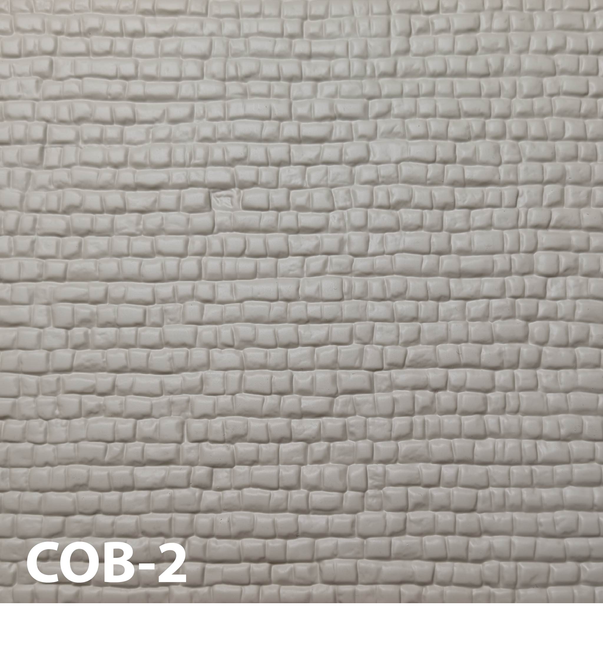 COB-2 Cobble Stone G 1/2" / 1:24 7” x 12” Sheet – Flex-I-File