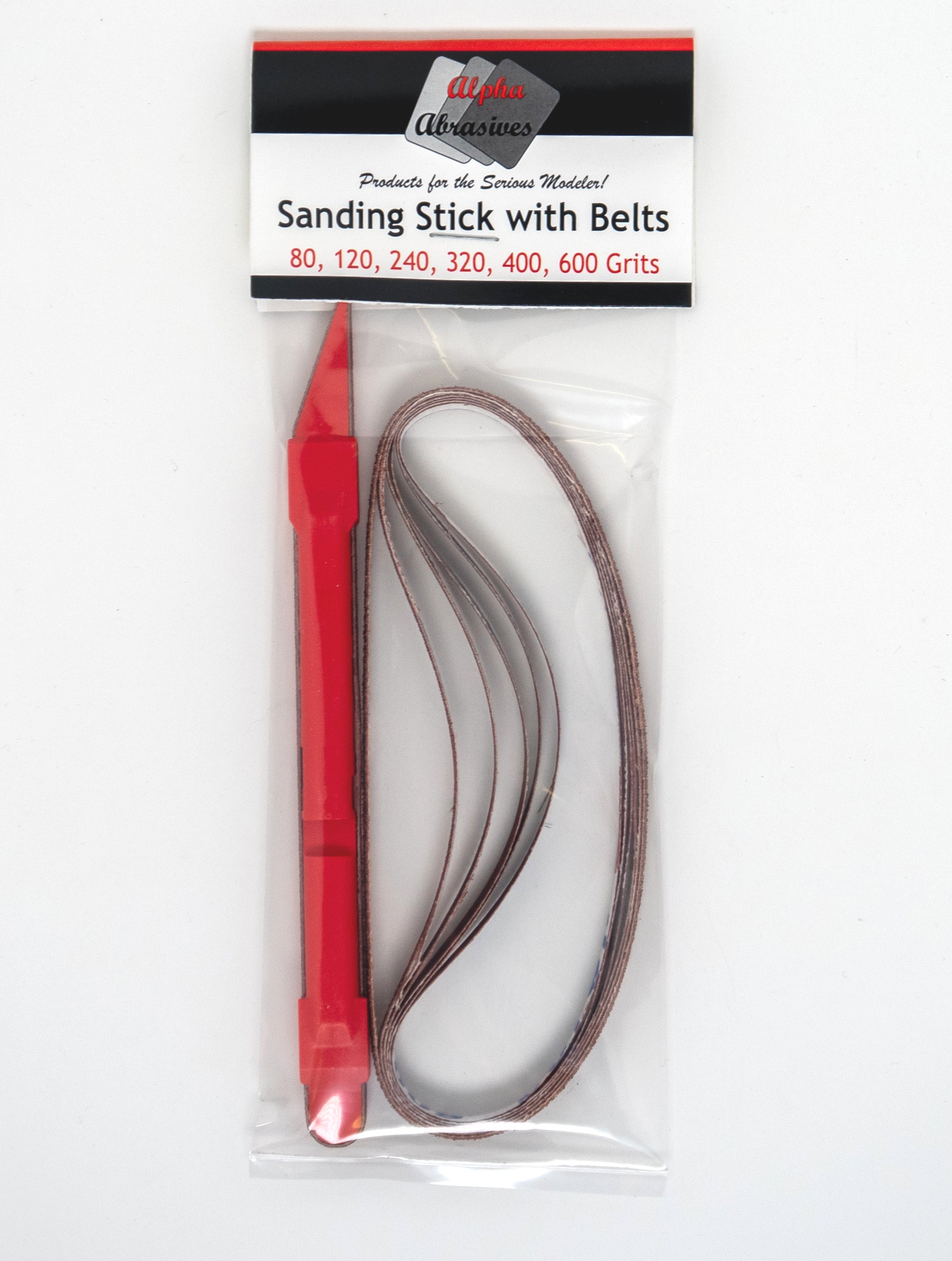 #55678 Sanding Stick with Abrasive Belts and Replacement Belt Packs ...